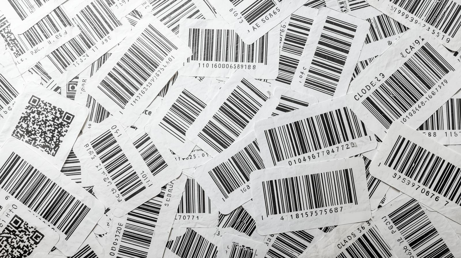 Making barcodes black and white